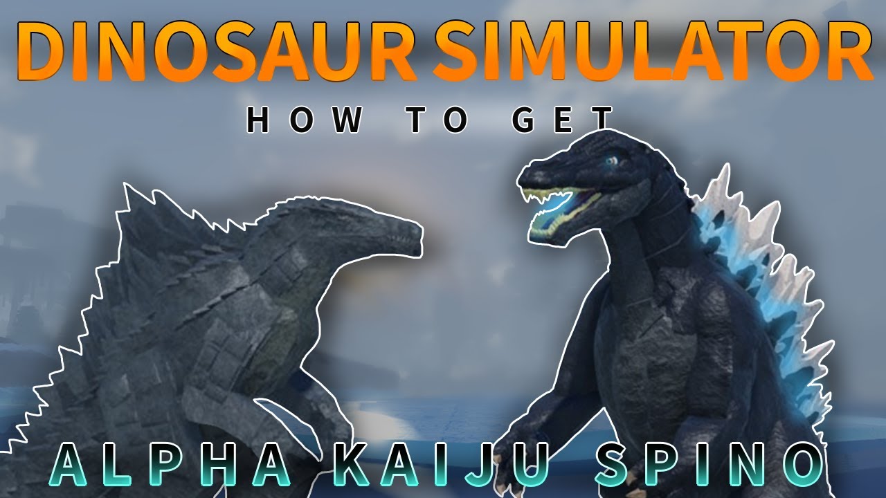 Dinosaur Simulator - How will Kaiju Spino be obtained/kaiju spino remodel change/ k quetz ...