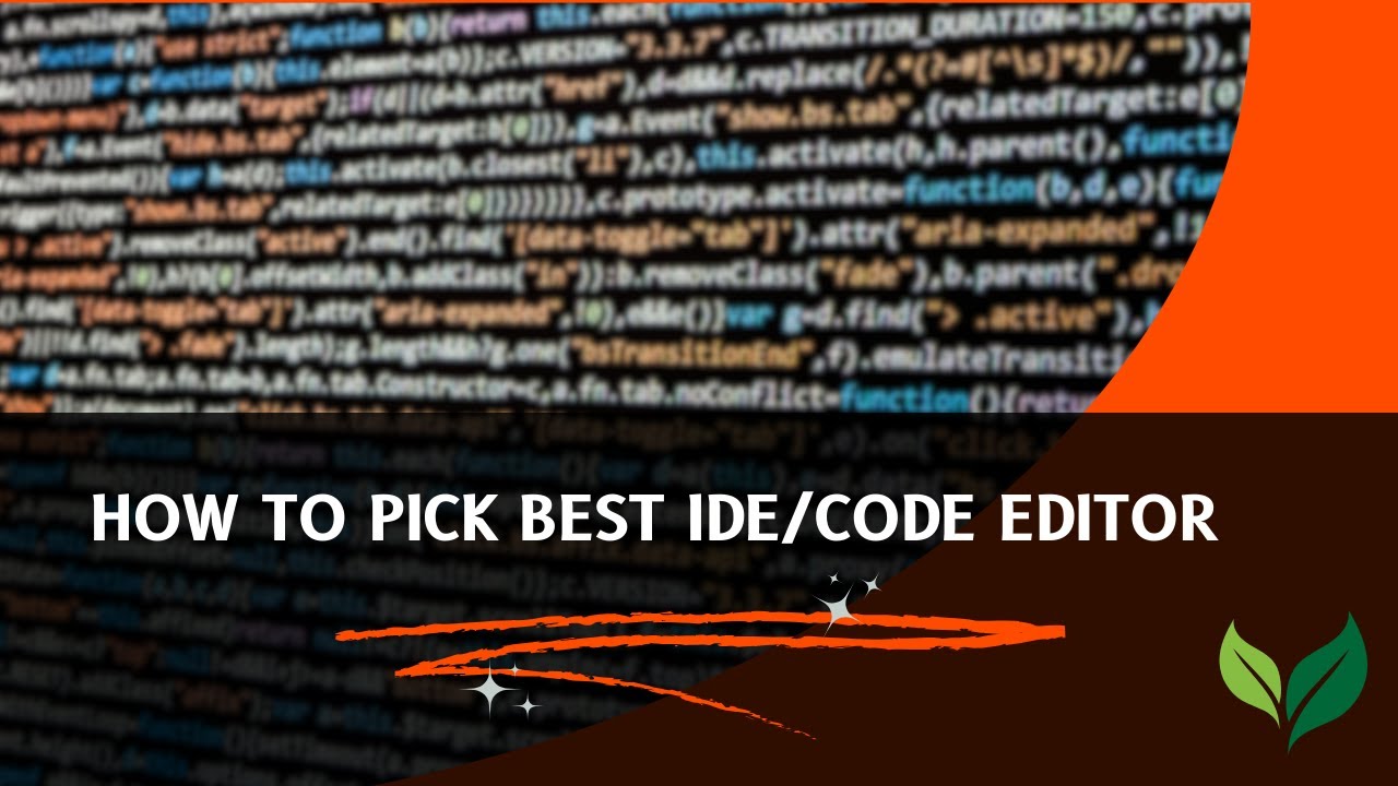 Best Ide Codeeditor To Pick Codeeditor Codependency Youtube