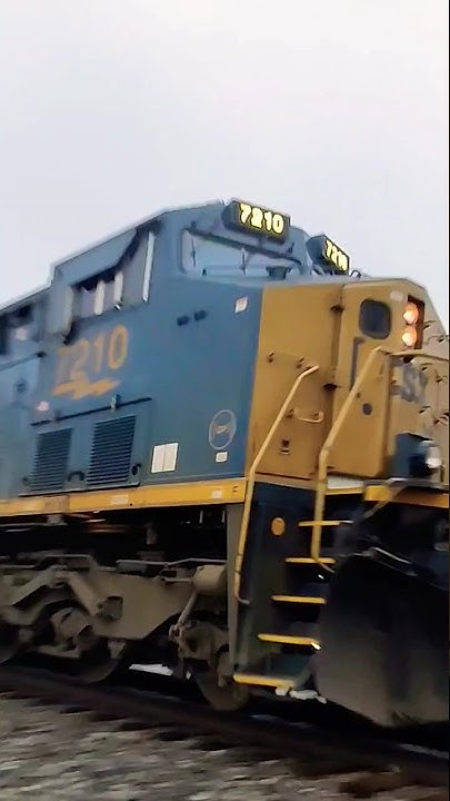 CSX #7210 DPU - YouTube