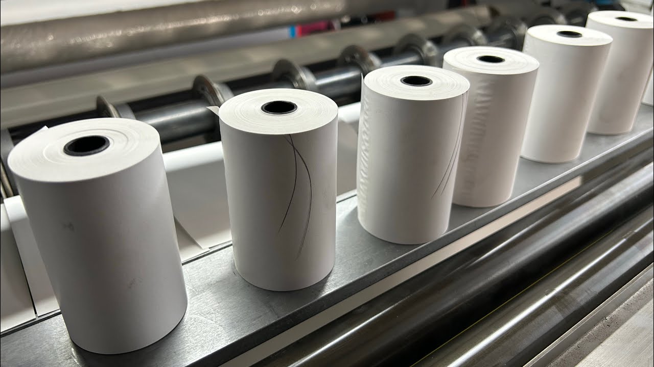 Factory price thermal paper slitting machine to India SLT-900 Slitter ...
