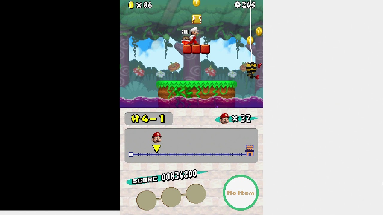 New Super Mario Bros. - World 4 (Nintendo DS) - YouTube