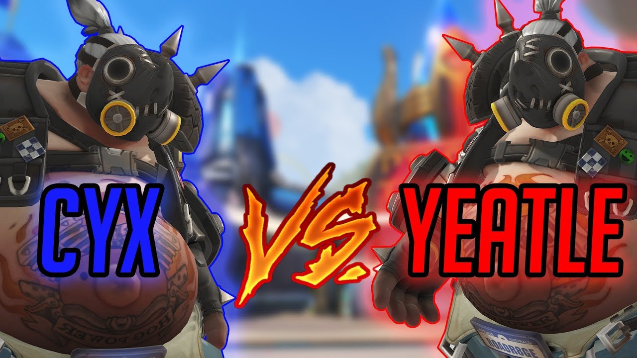 Cyx Vs Yeatle Roadhog Overwatch Youtube