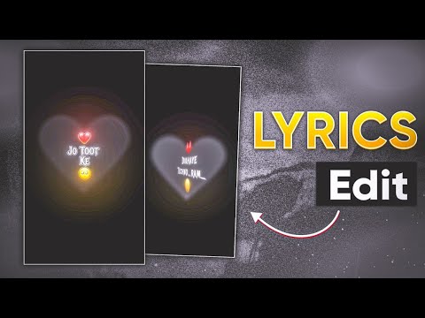 New Viral Glow Reels Text animation editing in Alight Motion # ...