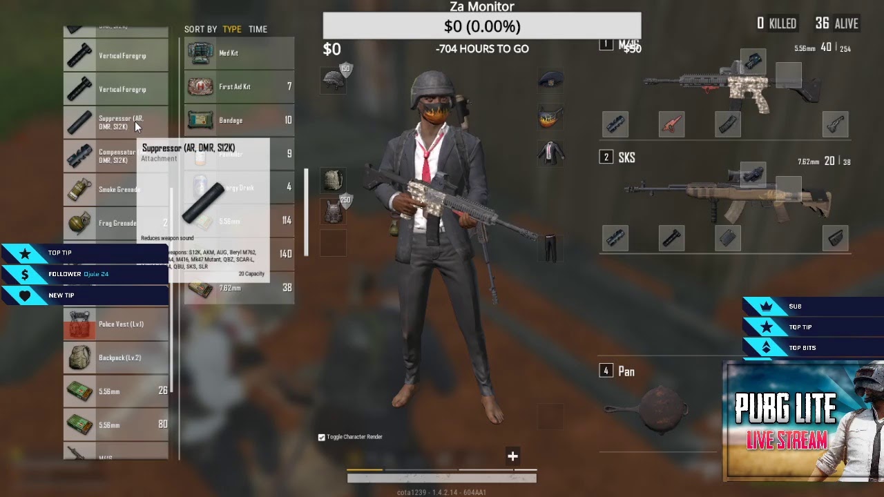 🔴PUBG LITE BALKAN STREAM🔴(ft Not-Somi) GLAVU GORE RANK-UP DOLE - YouTube