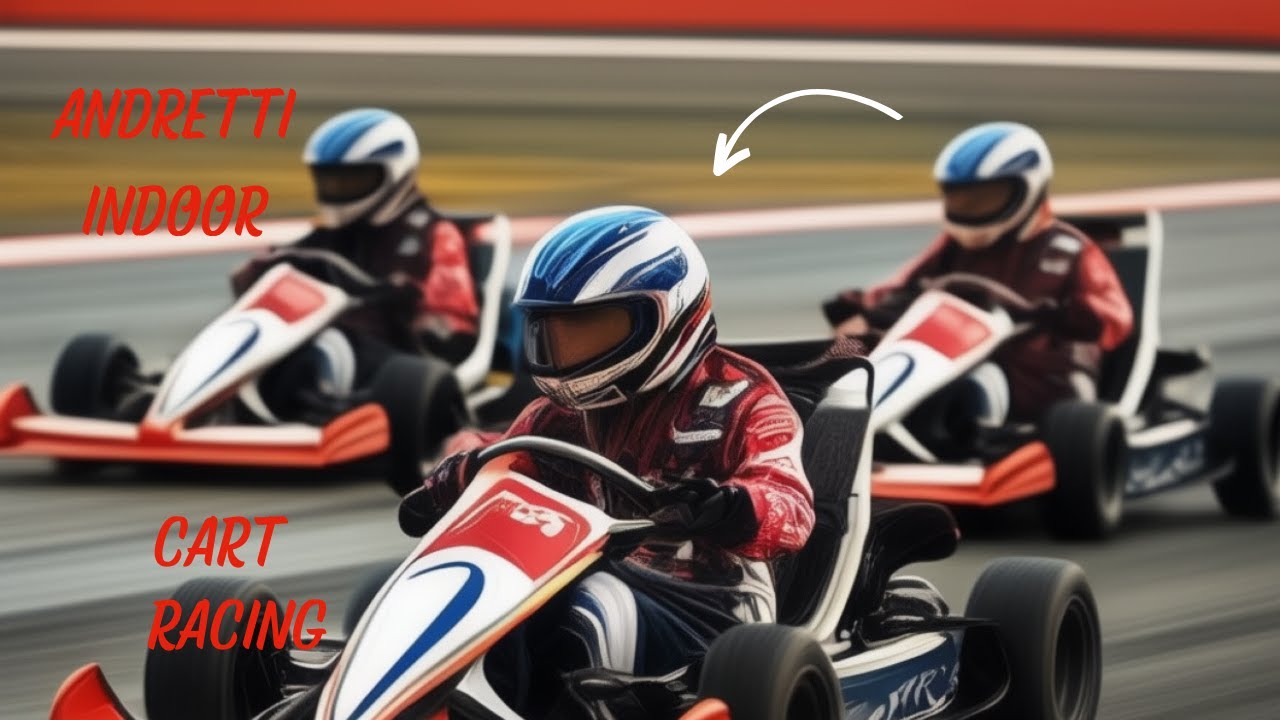 Andretti indoor go kart racing - YouTube
