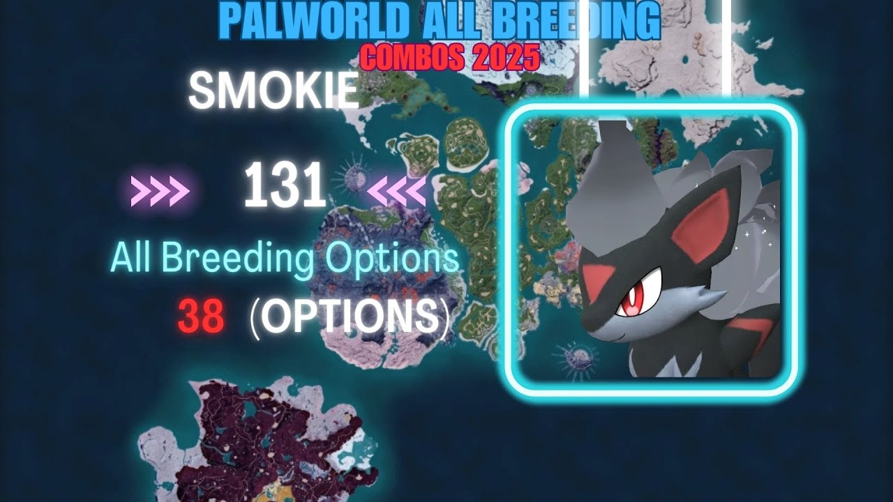 How to breed Smokie in 2025 #131 #palworld FEYBREAK - YouTube