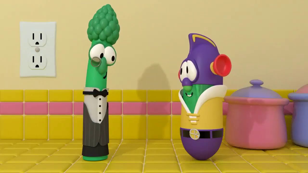 Larry-Boy and Alfred's Throwback Disaster - YouTube