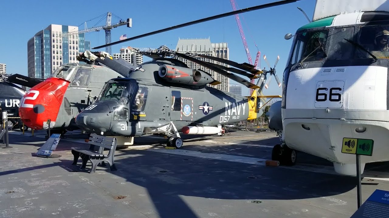 Flight Deck Tour on the USS Midway Aircraft Carrier Museum in Downtown ...