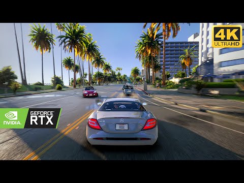 GTA V Ultra Realistic Graphics Looks Like GTA 6 | GTA 5 4K Pc Gameplay