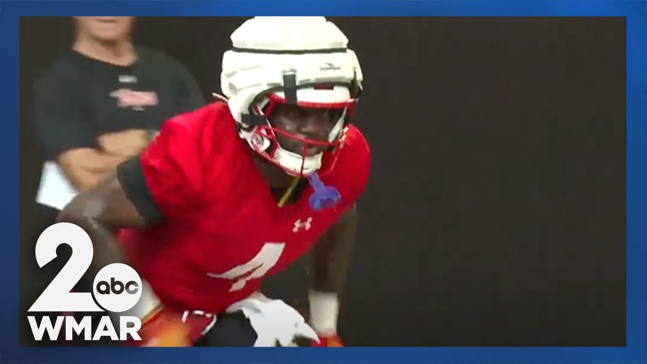 Terps begin camp in search of starting quarterback - YouTube