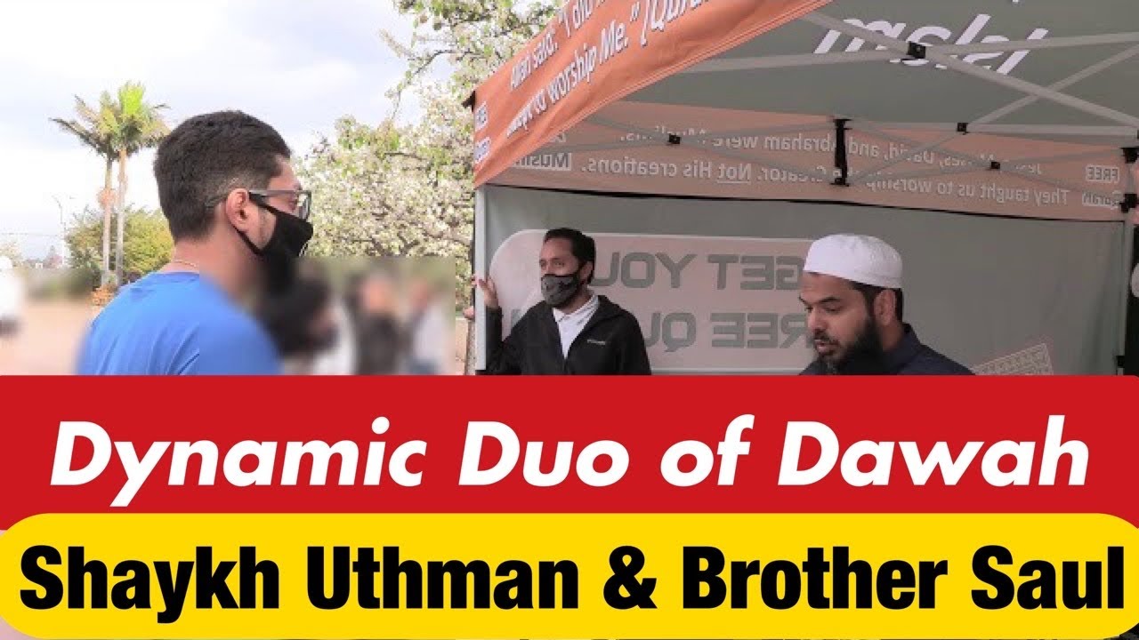 Double Team Dawah Shaykh Uthman & Brother Saul - YouTube