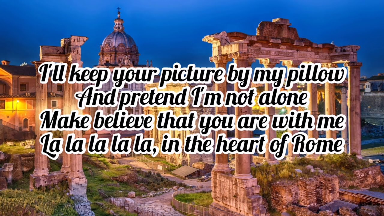 Elvis Presley - Heart Of Rome (Lyrics) - YouTube