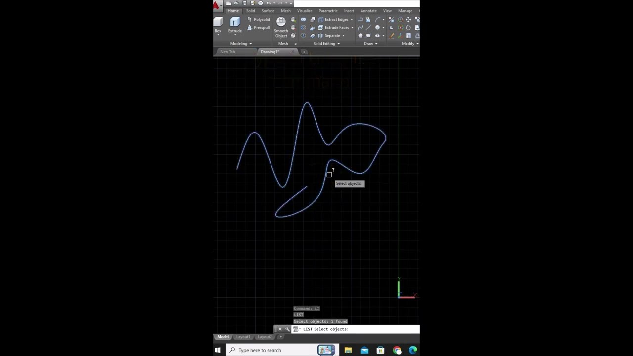 How To Quickly Measure A SPLINE In AUTOCAD shorts YouTube How To Quickly Measure A SPLINE In AUTOCAD shorts YouTube