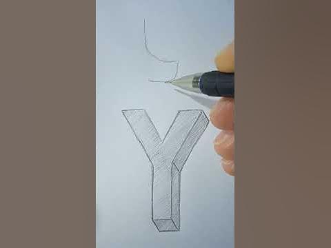 Drawing the letter Y - YouTube