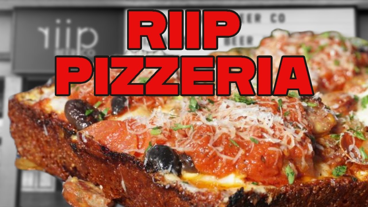 RIIP PIZZERIA in Huntington Beach (FULL REVIEW) - YouTube