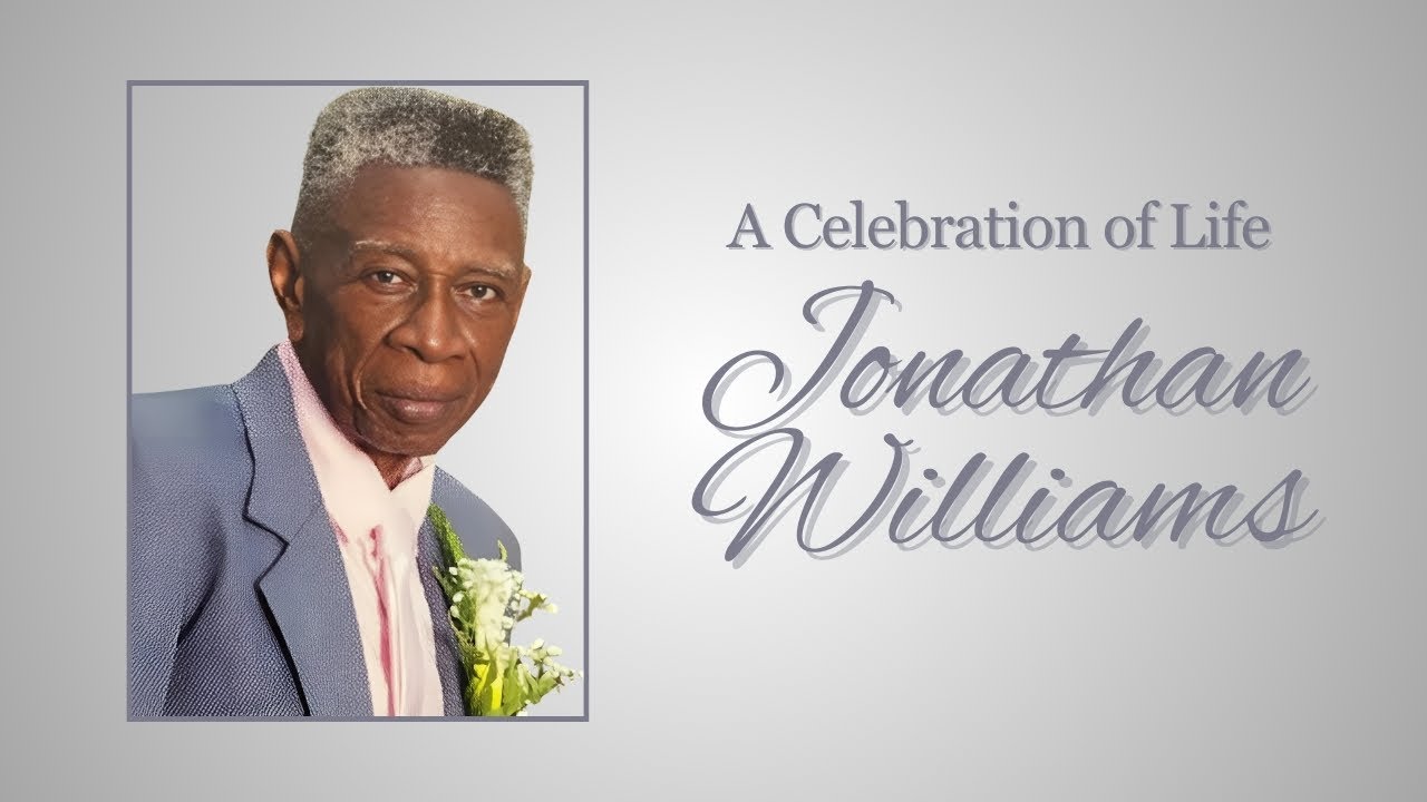 A Celebration of Life: Jonathan Williams - YouTube