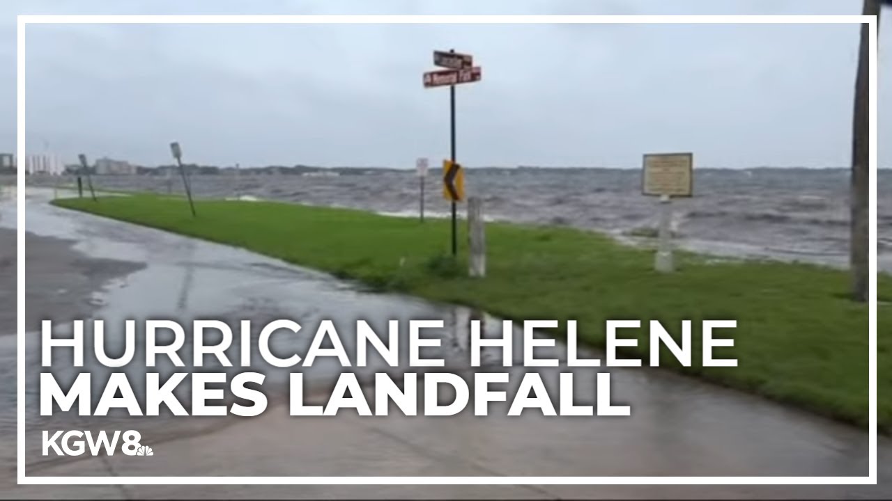 Helene made landfall in northwestern Florida as a Category 4 hurricane ...
