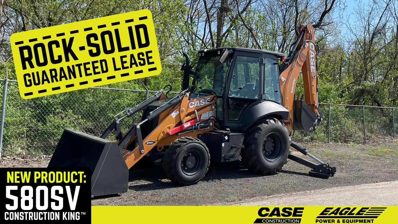 Business In The Front, Business In The Back: The NEW CASE 580SV - YouTube