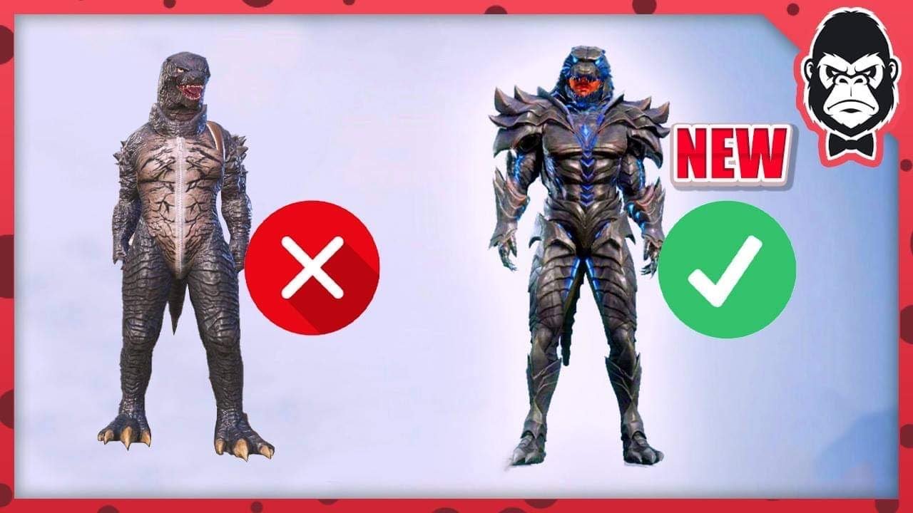 The Changed GODZILLA Skin | PUBG MOBILE - YouTube