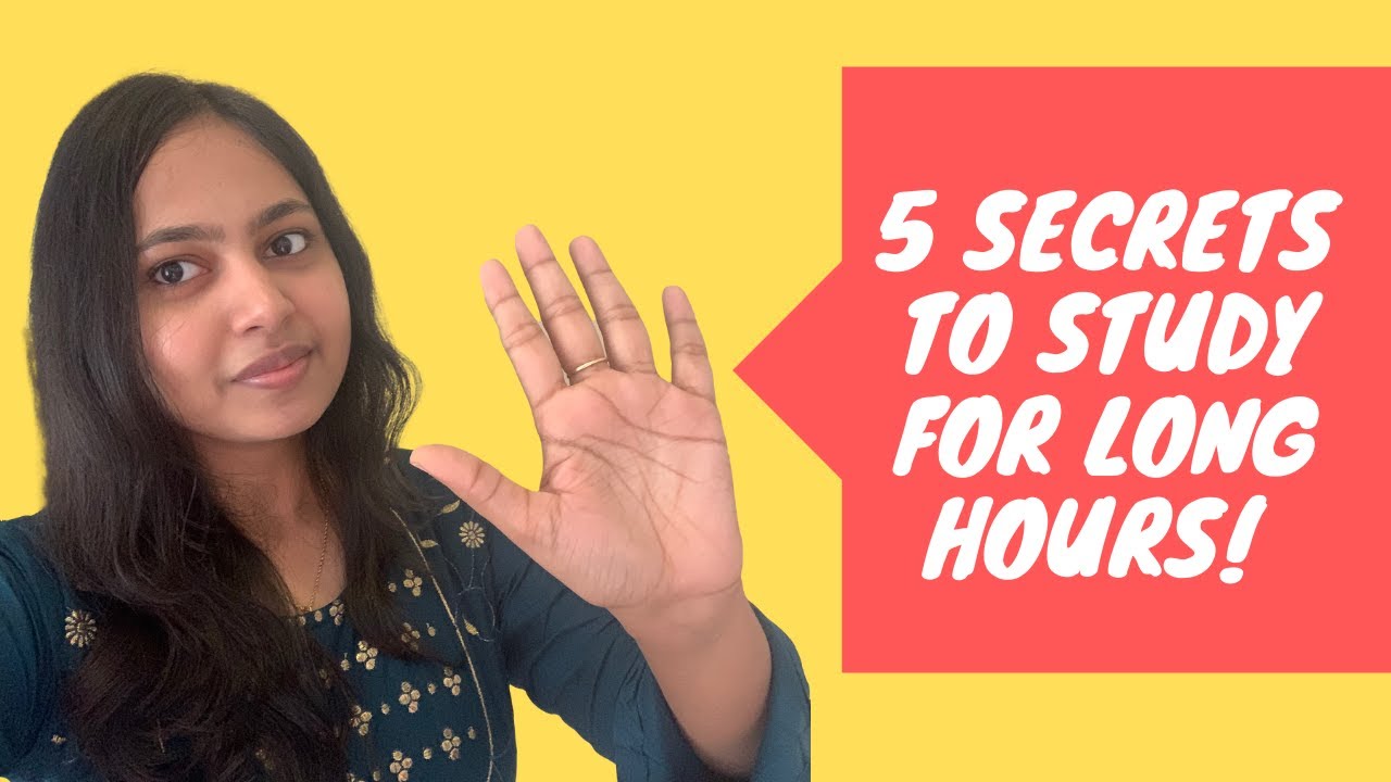 How I'm Able To Study For Long Hours Everyday? - YouTube