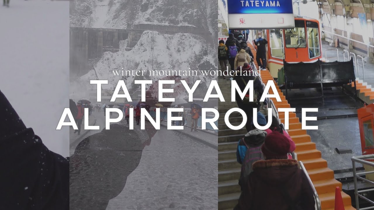 JAPAN VLOG Pt. 3: Tateyama Kurobe Alpine Route, Murodo, Kurobe, Ogizawa ...