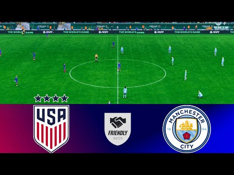 FC 24 - USWNT vs. MANCHESTER CITY | May 14, 2024 | Friendly Match | PS5 ...