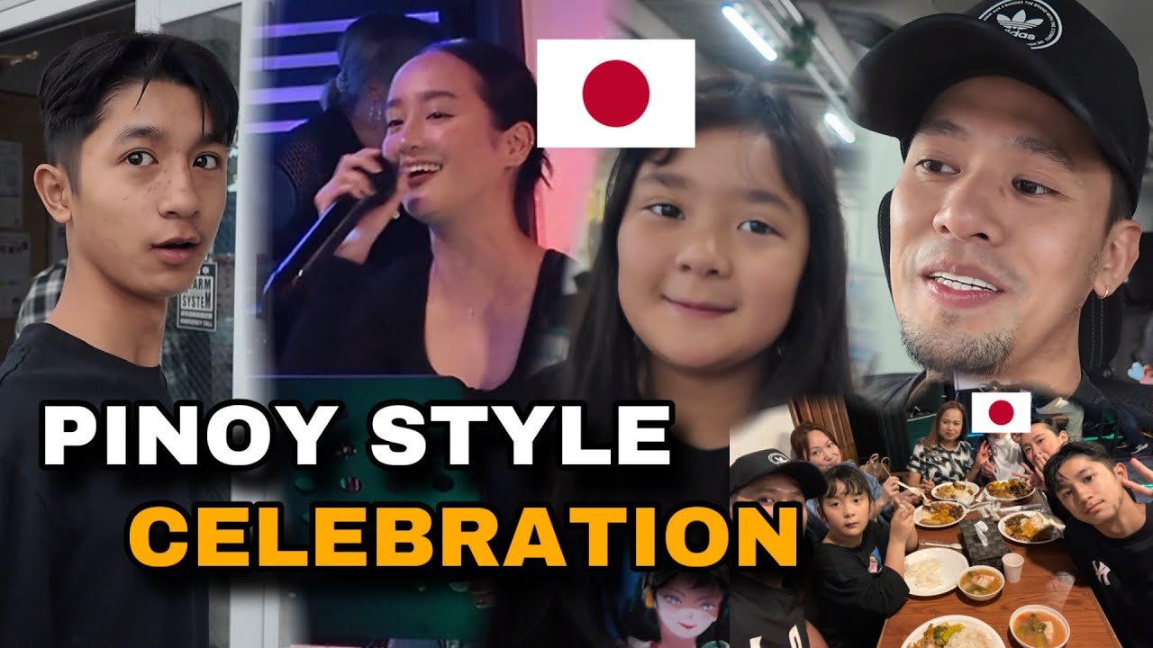 PINOY STYLE CELEBRATION DITO SA JAPAN | Buhay sa Japan - YouTube