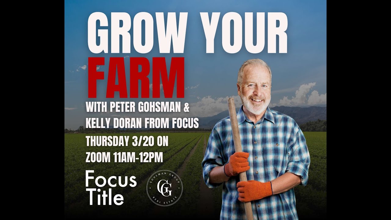 Grow Your Farm | March 20, 2025 - YouTube