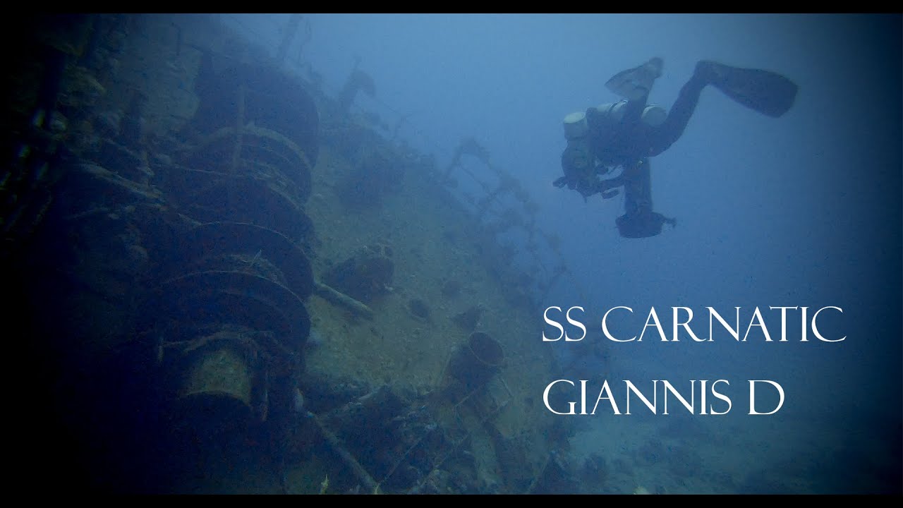 SS Carnatic and Giannis D - Diving Red Sea Wrecks - YouTube