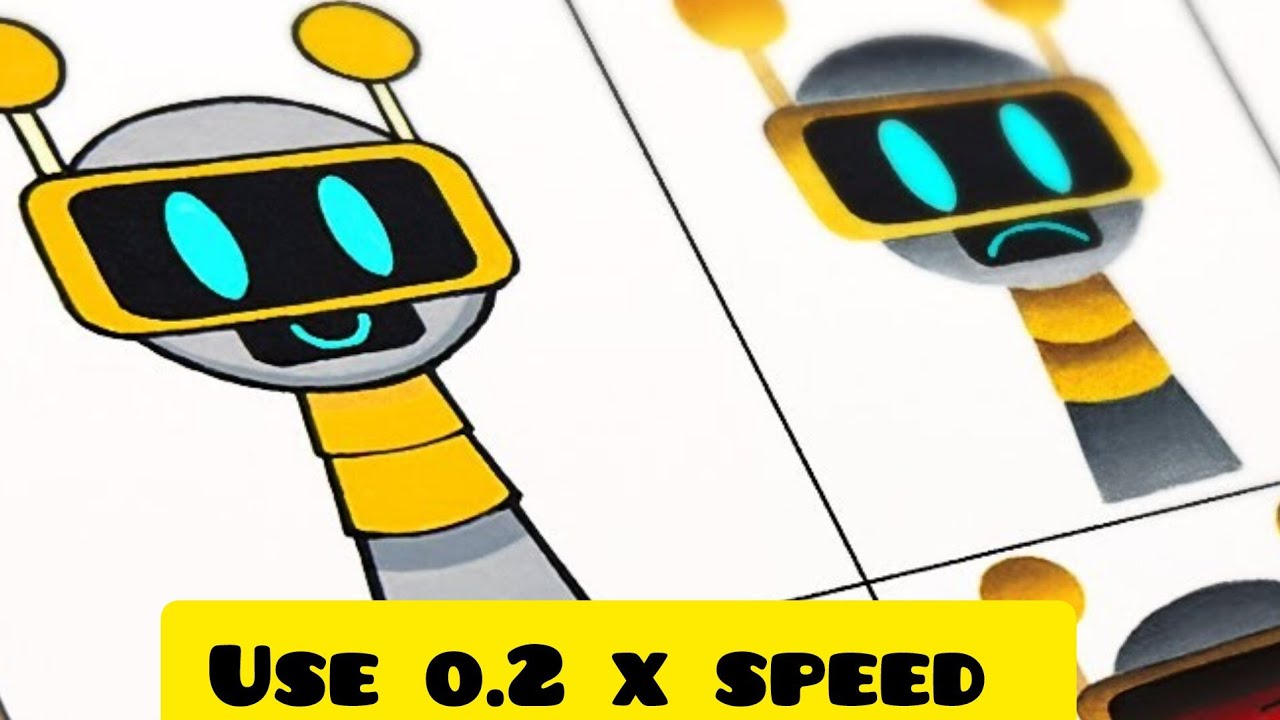 Draw Sprunki Fun Bot Phase 😱🤯.Use 0.2x Speed 😰😰. - YouTube