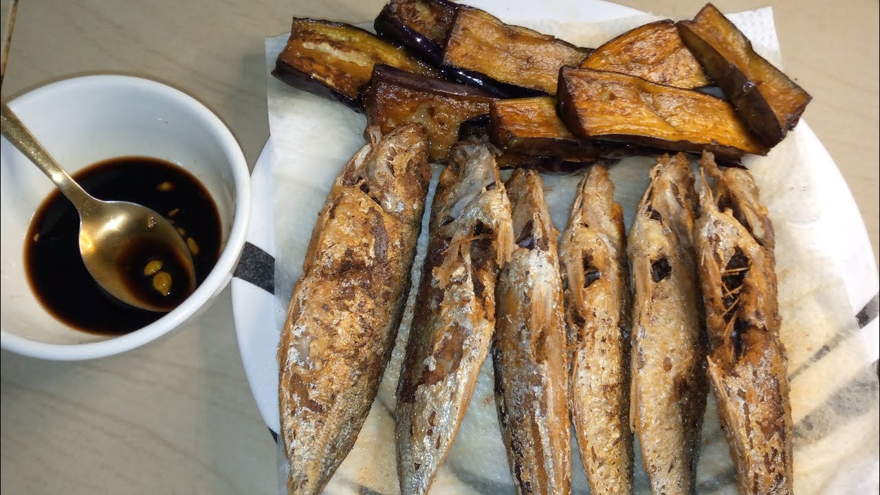 Pagluluto ng Pritong Isdang Matambaka at Talong | Simpleng Ulam Idea ...