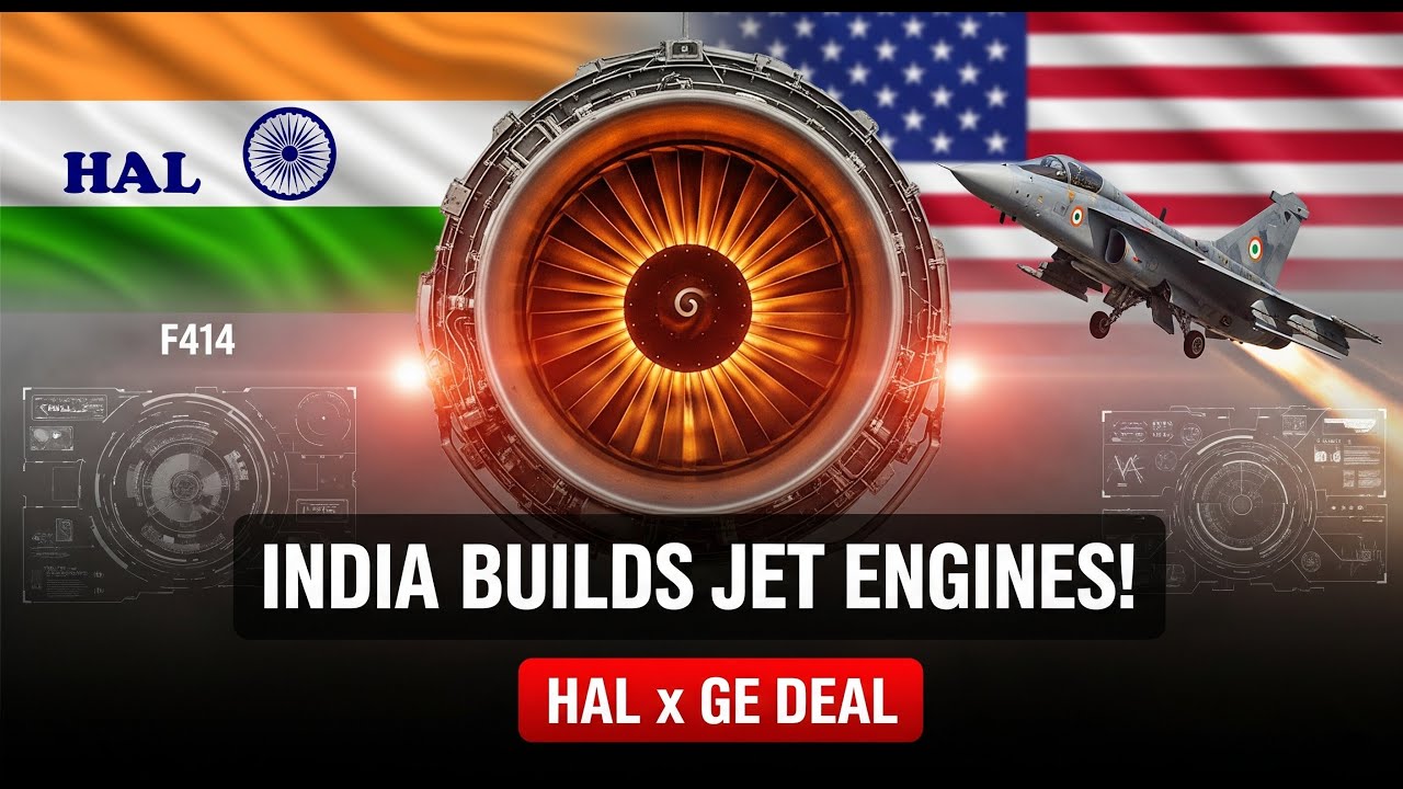 HAL Signs Historic Jet Engine Deal with U.S.! India to Make F414 ...