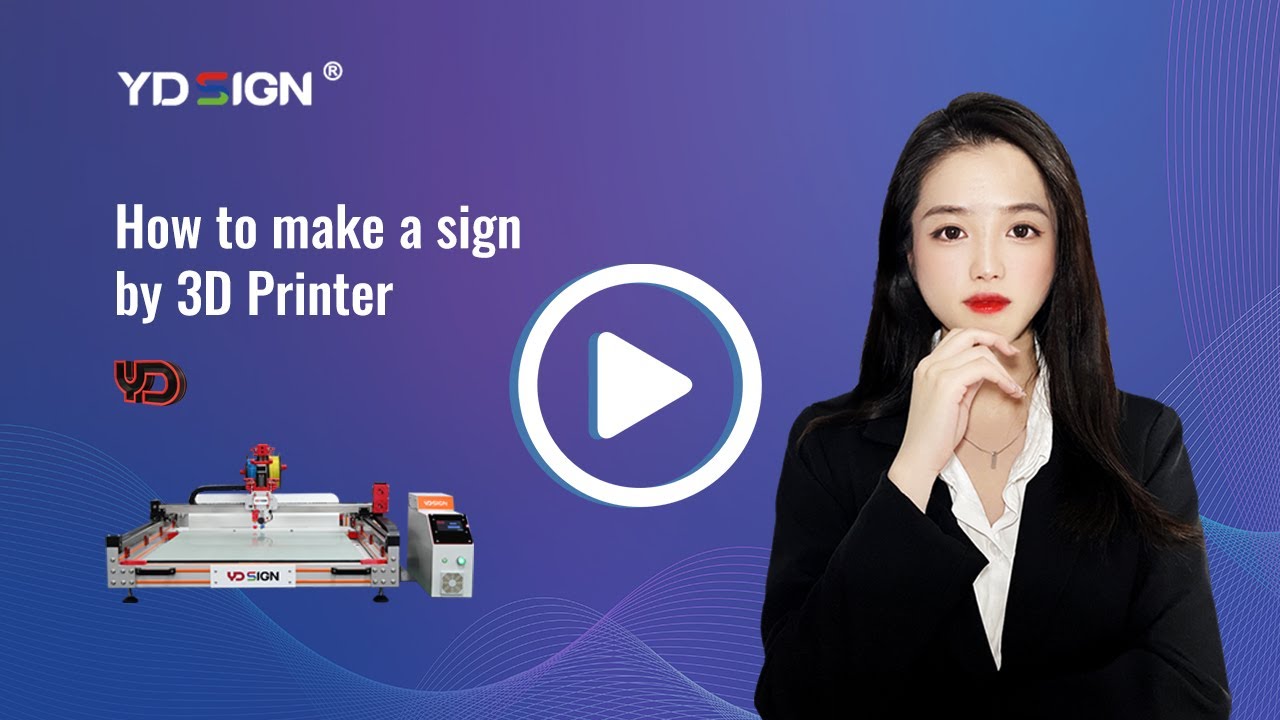 How to make a sign by 3D Printer—From printing letter shell to ...