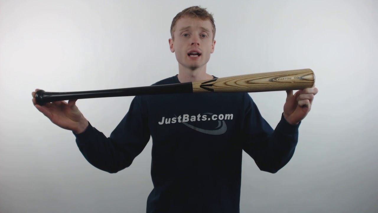 Easton Pro 110 Ash Wood Baseball Bat: PRO110A - YouTube