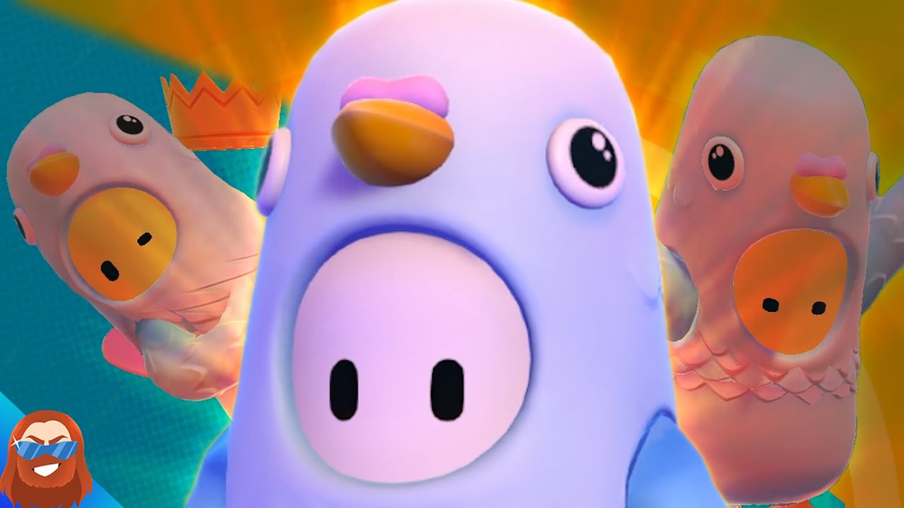 Pigeon Gang: The King of Fall Guys - YouTube