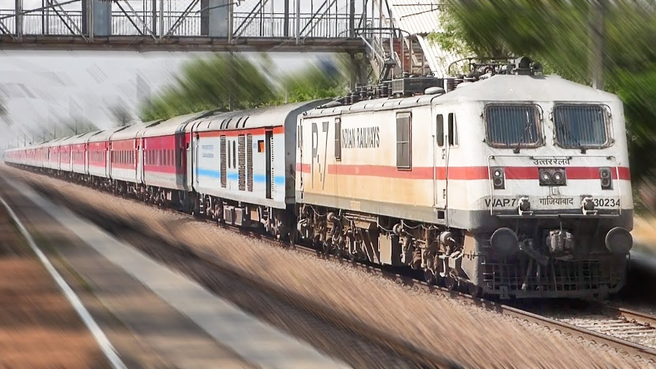 HIGH SPEED Trains 1 - Indian Railways HOT Wheels - YouTube