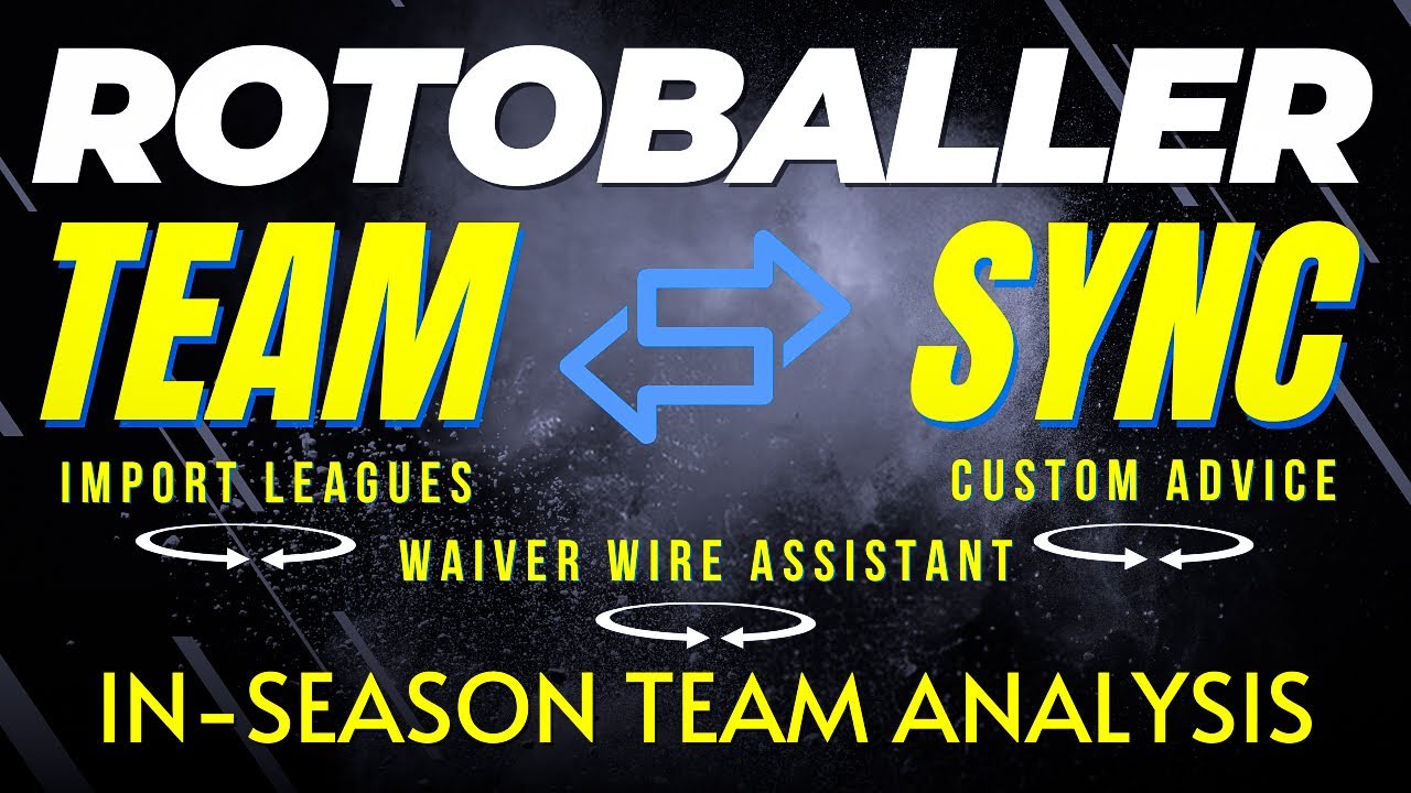 2024 NFL Team Sync Tutorials - In-Season Team Analysis | RotoBaller - YouTube