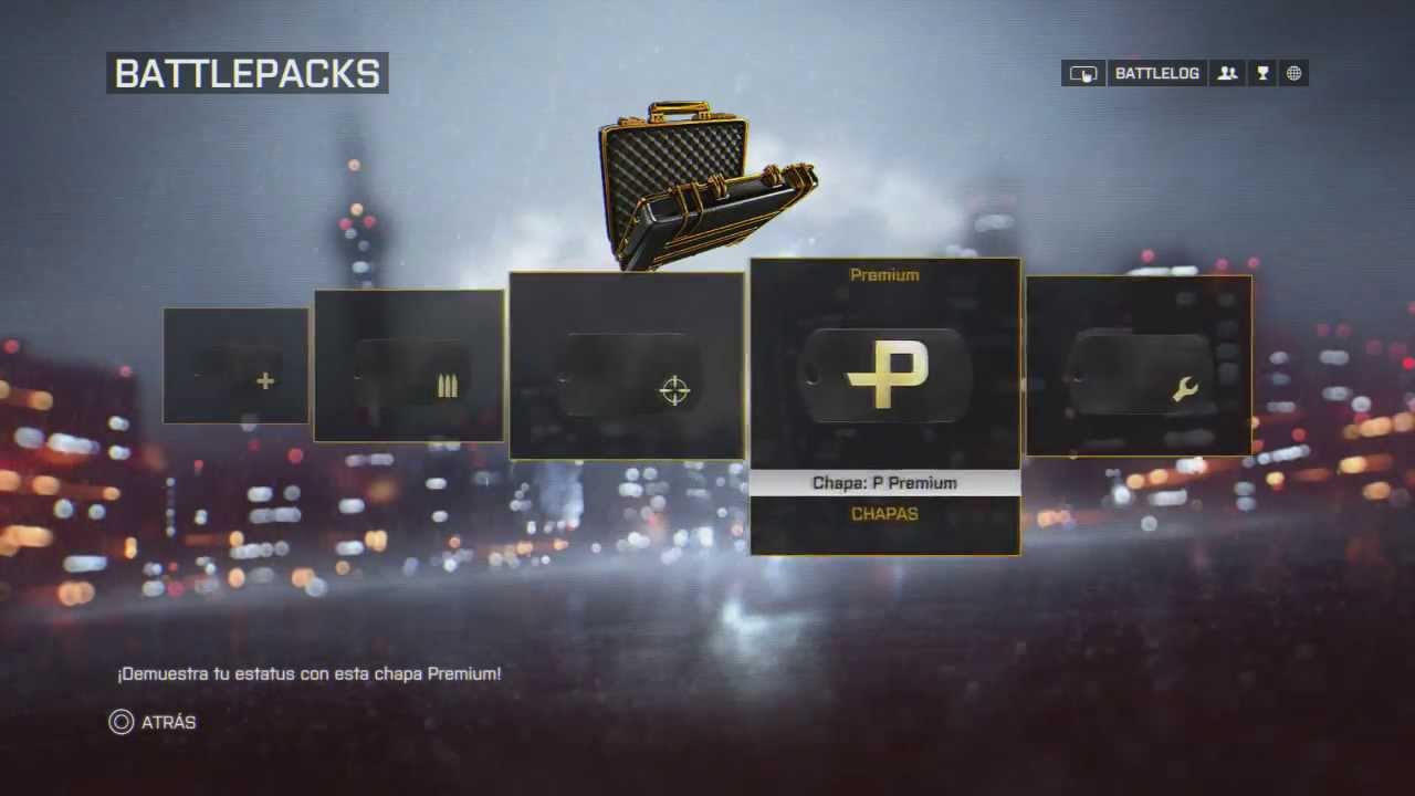"Battlepacks Opening" Contenido exclusivo Premium Battlefield 4 - YouTube