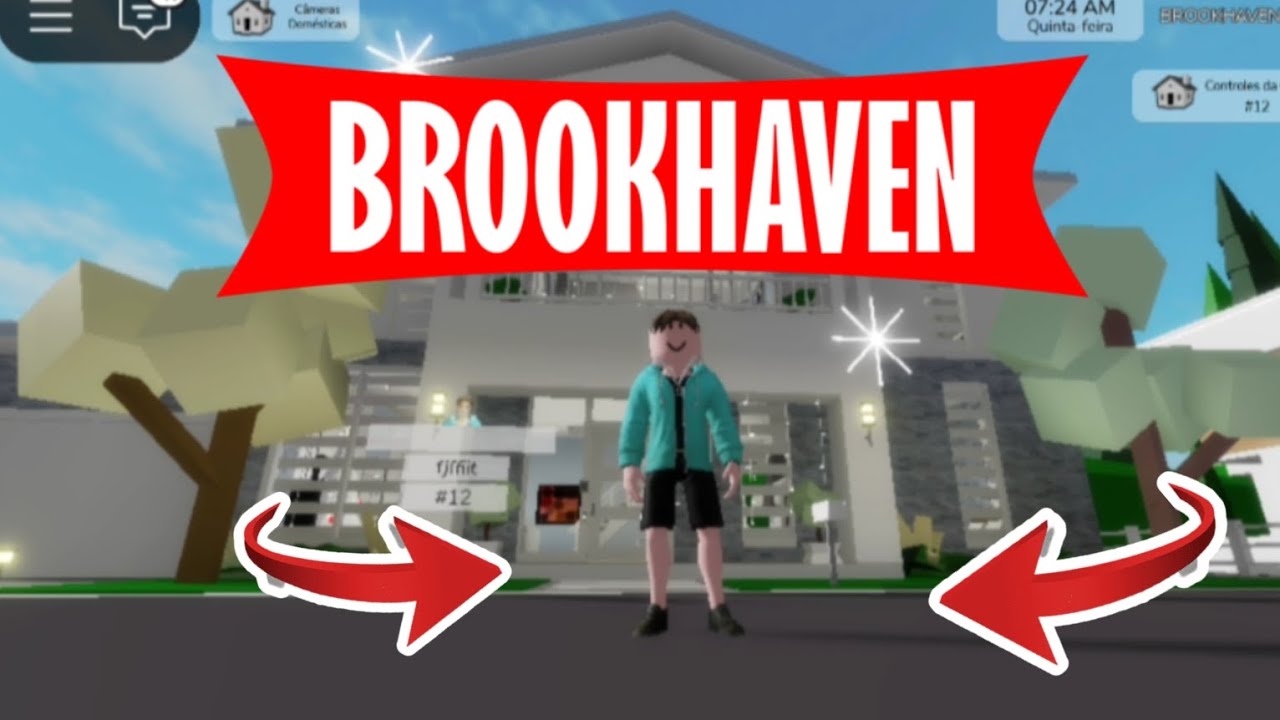 GAMEPLAY DE ROBLOX BROOKHAVEN - YouTube