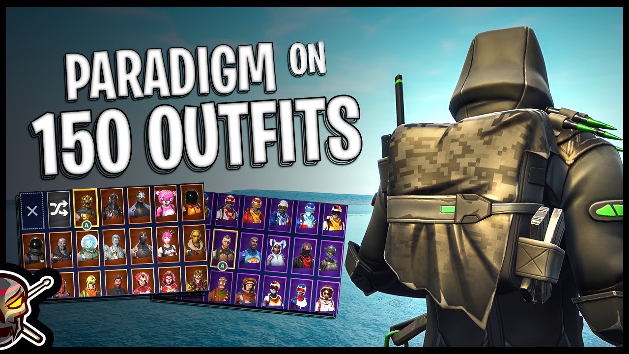 Paradigm Back Bling on 150 Outfits | Archetype - Fortnite Cosmetics ...