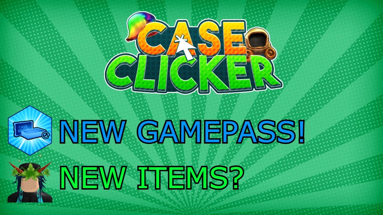 New Gamepass, Auto Open, New Items? || Roblox Case Clicker - YouTube