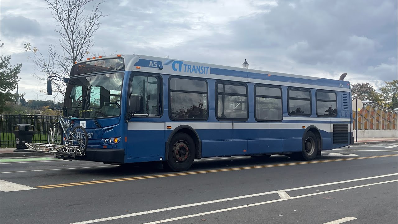 Ride on: CTtransit #5 (A5) on Route 501 - YouTube
