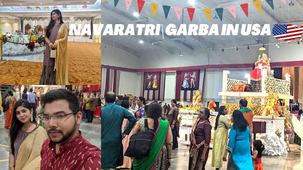 Navaratri/Garba Night in USA 🇺🇸 | Life in USA | Ambaji USA - Shree ...