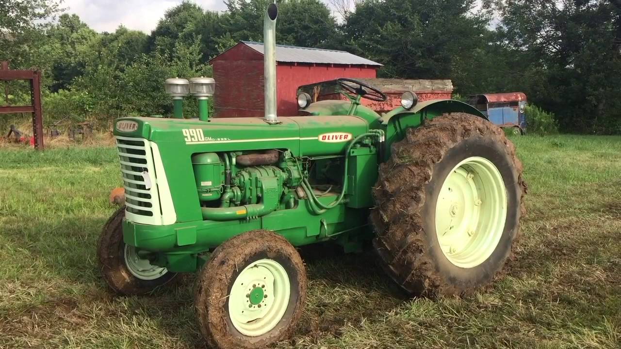 Oliver 990 GM Diesel - YouTube