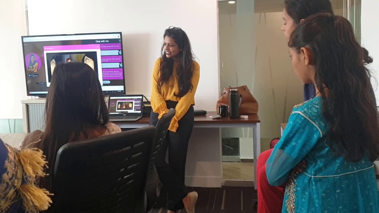 Raaji Chatbot Pilot with adolescent students from Orangi Town - YouTube