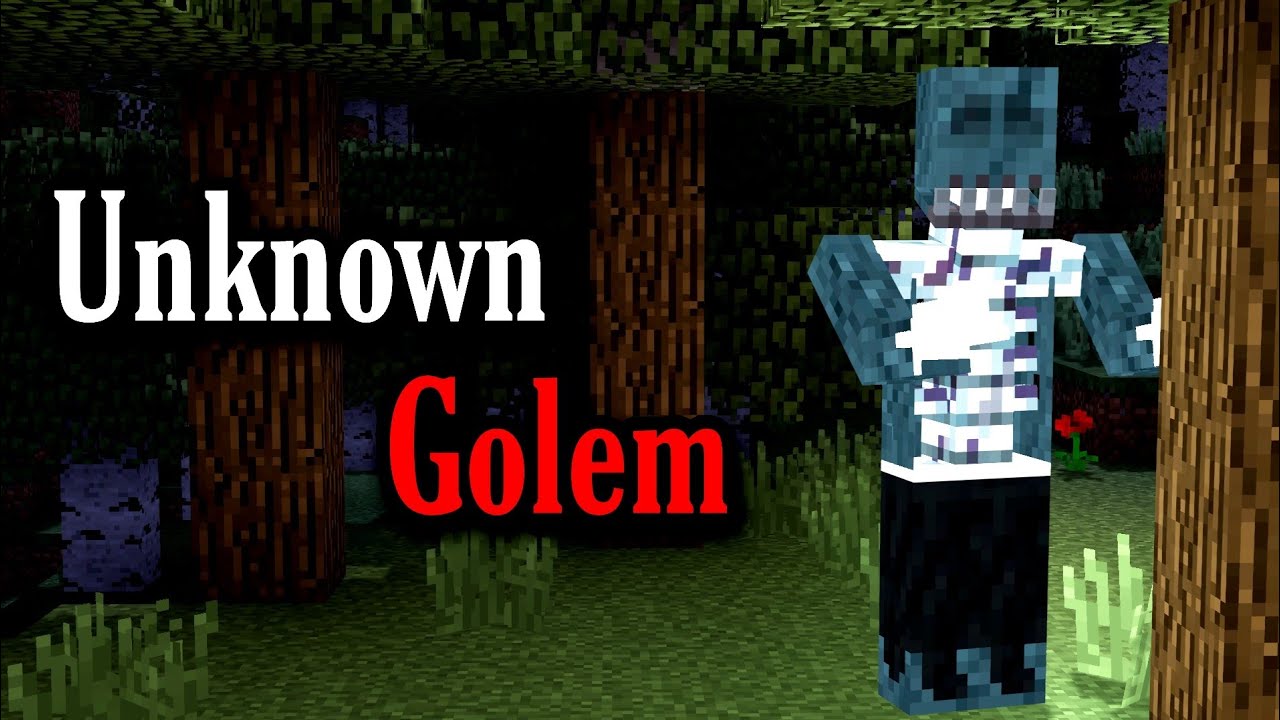 Unknown Golem! (Minecraft Creepypasta) - YouTube