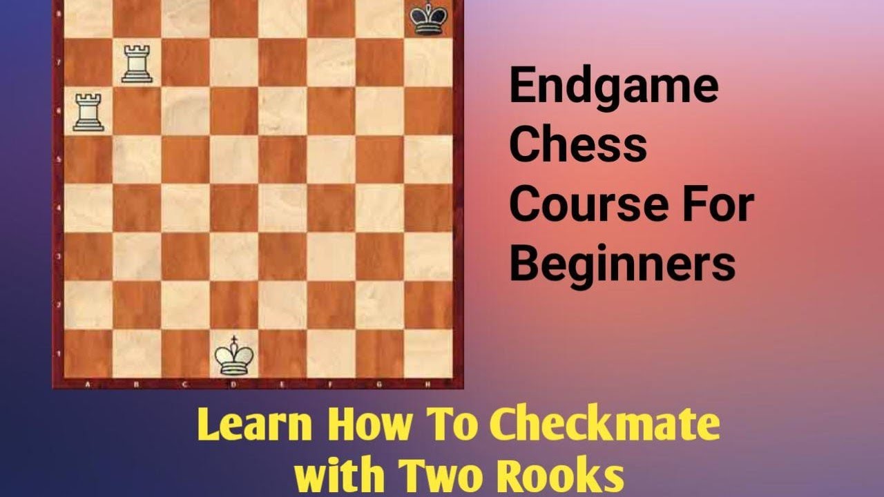 Learn How to Checkmate with 2 Rooks in 3 mins! ( Complete Endgame Chess ...