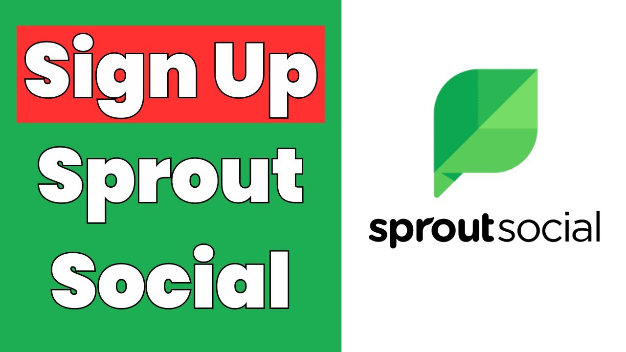 How To Sign Up in Sprout Social - YouTube