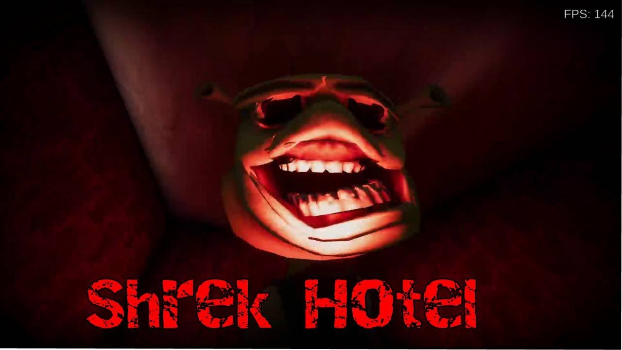 One Night At Shrek's Hotel Horror Game - What Is Shrek Secretly Doing ...