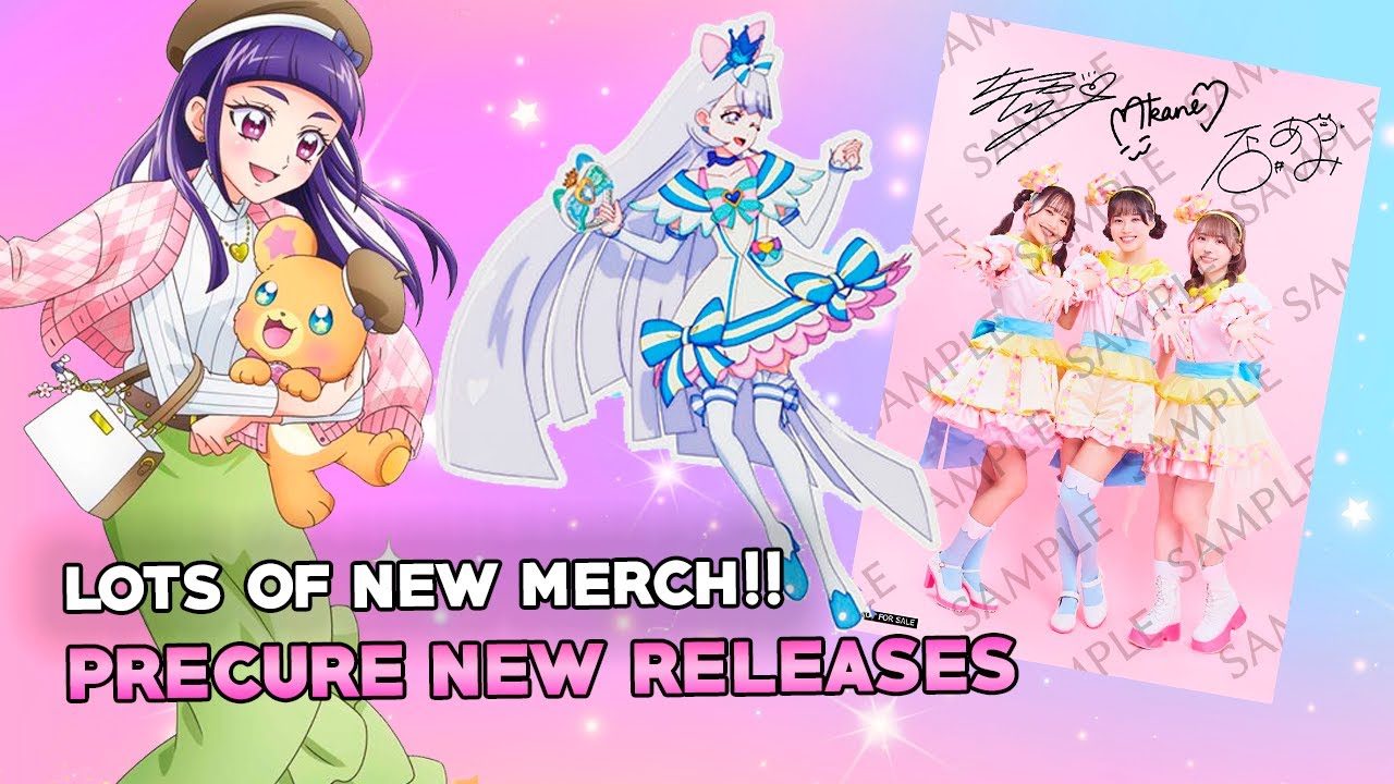 MIRAI DAYS New Collection, Red Cures & Idol Precure New Merch! - YouTube